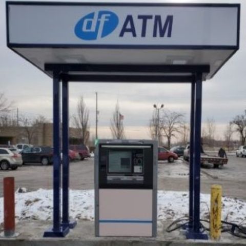 Four Column Canopy with Square Corners – The World Leader in ATM Kiosks