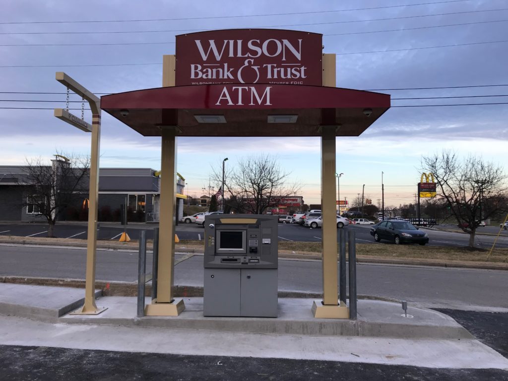 Two Column Canopy with Signage Front and Back – The World Leader in ATM ...
