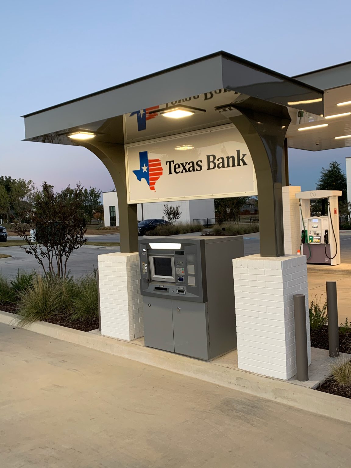 Custom Two Column Canopy – The World Leader in ATM Kiosks